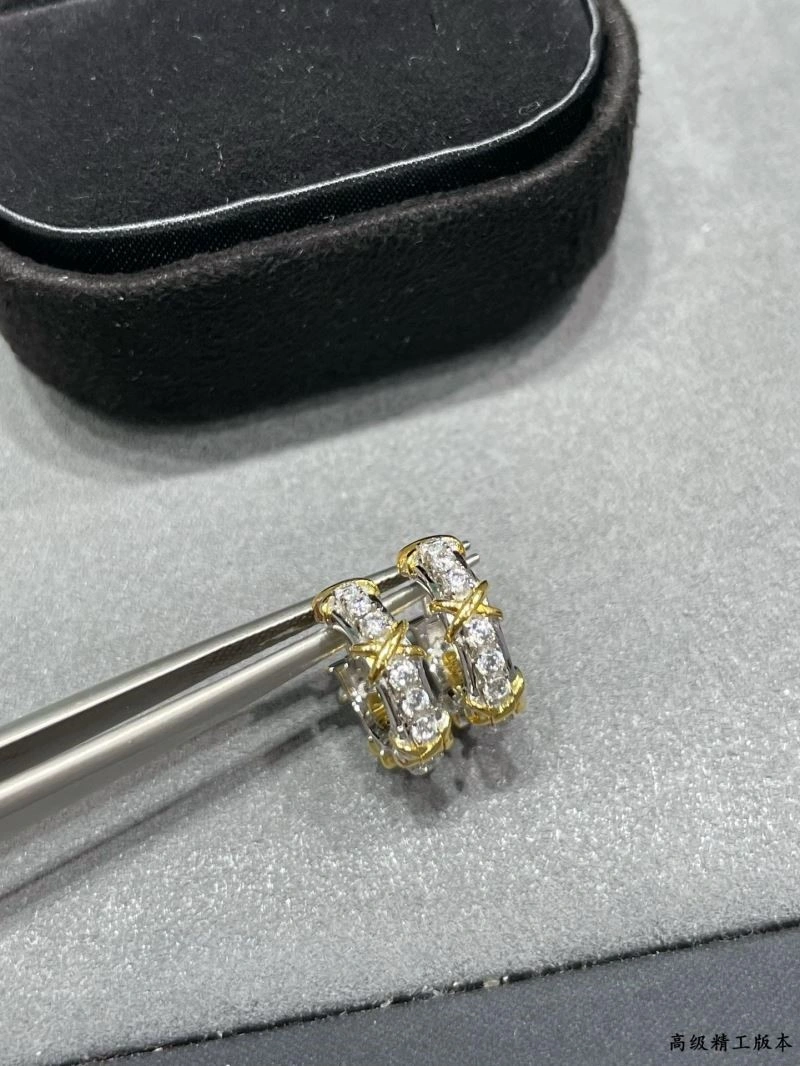Top mirror Tiffany Earrings