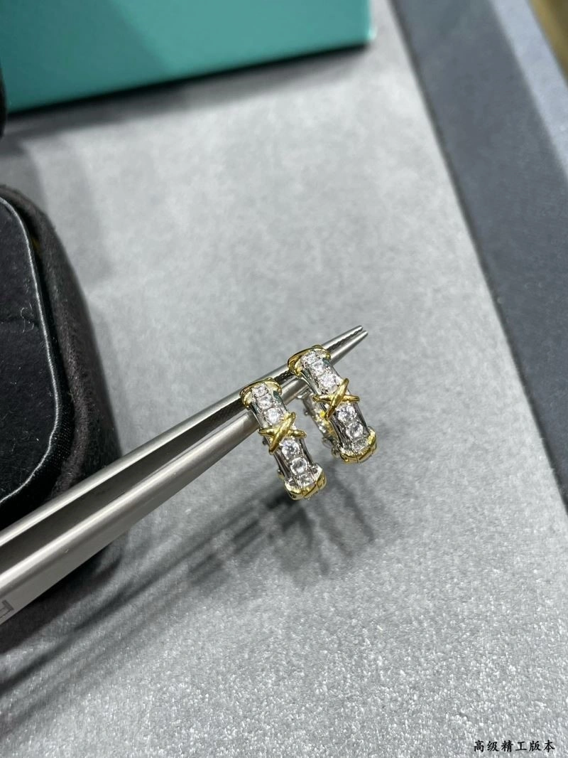 Top mirror Tiffany Earrings