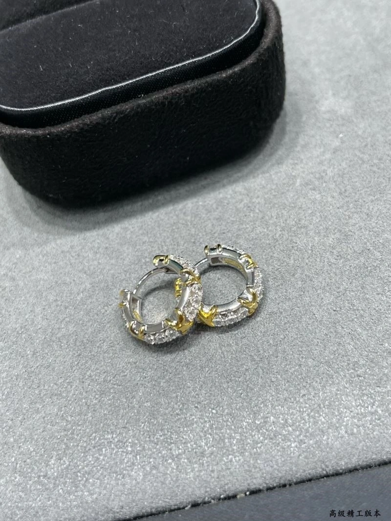 Top mirror Tiffany Earrings