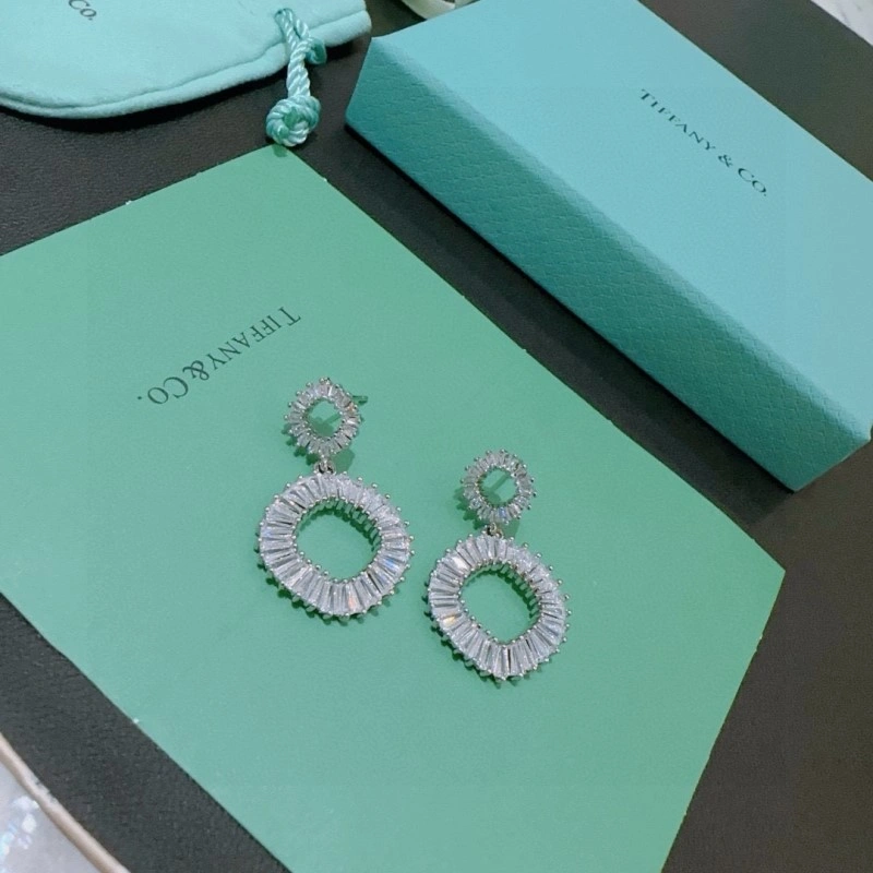 Brand-authenticated Tiffany Earrings