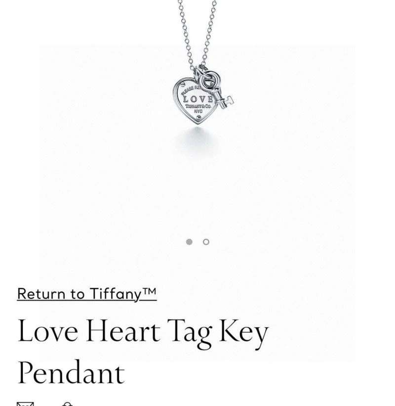 Brand-authenticated Tiffany Necklaces
