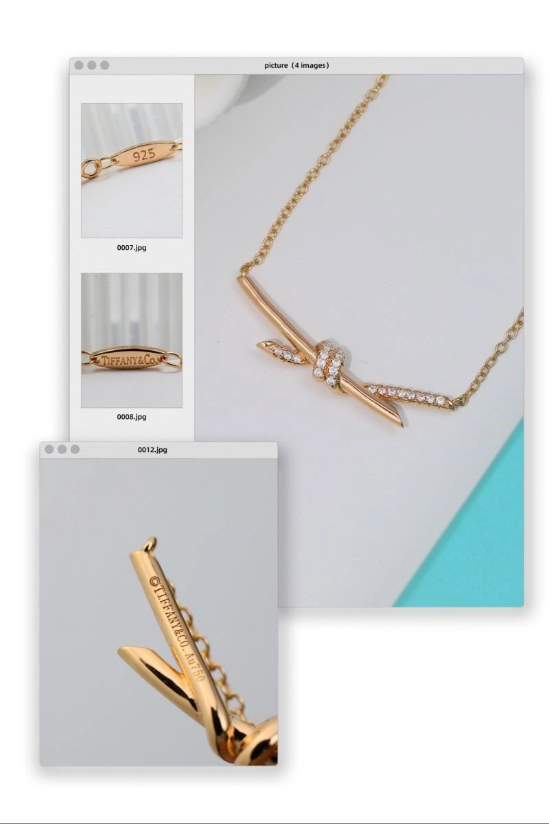 Indistinguishable Tiffany Necklaces