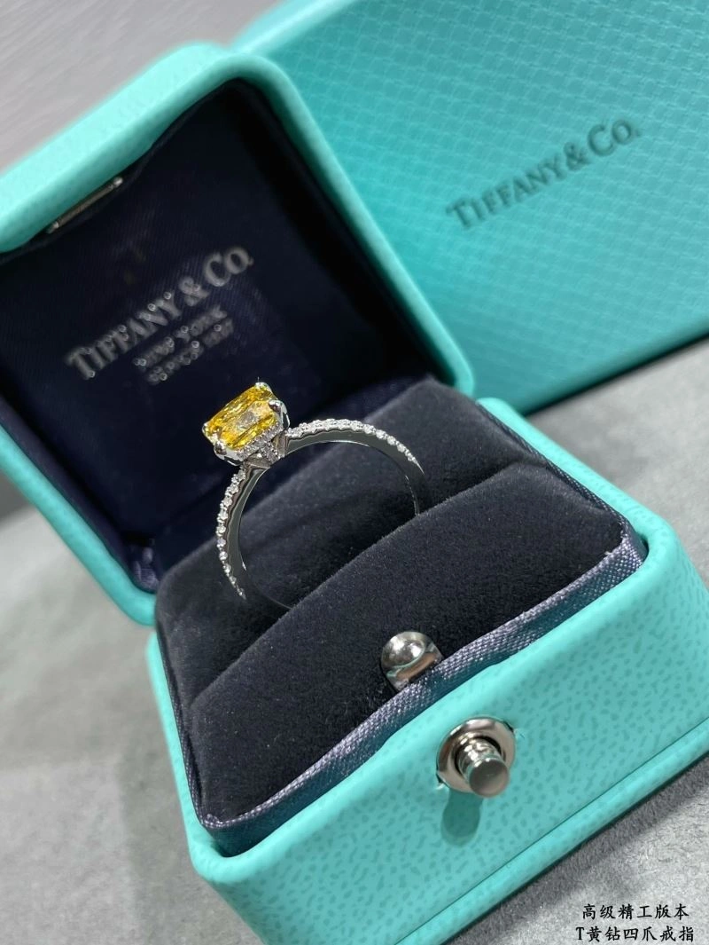 Top mirror Tiffany Rings