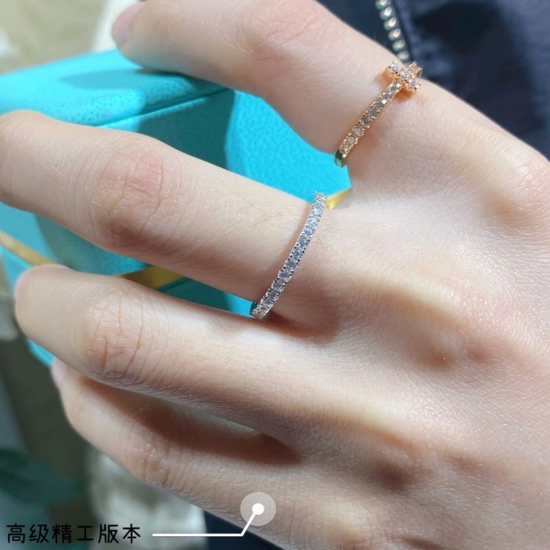 Top mirror Tiffany Rings