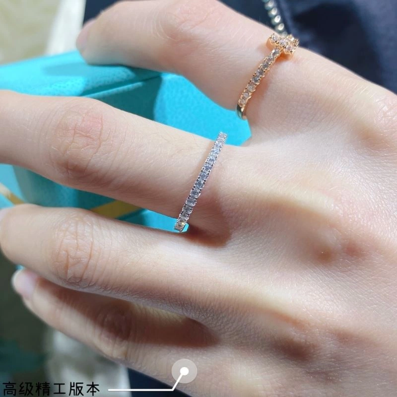 Top mirror Tiffany Rings