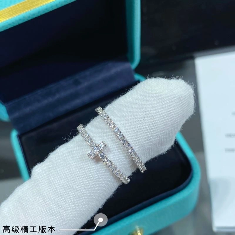 Top mirror Tiffany Rings