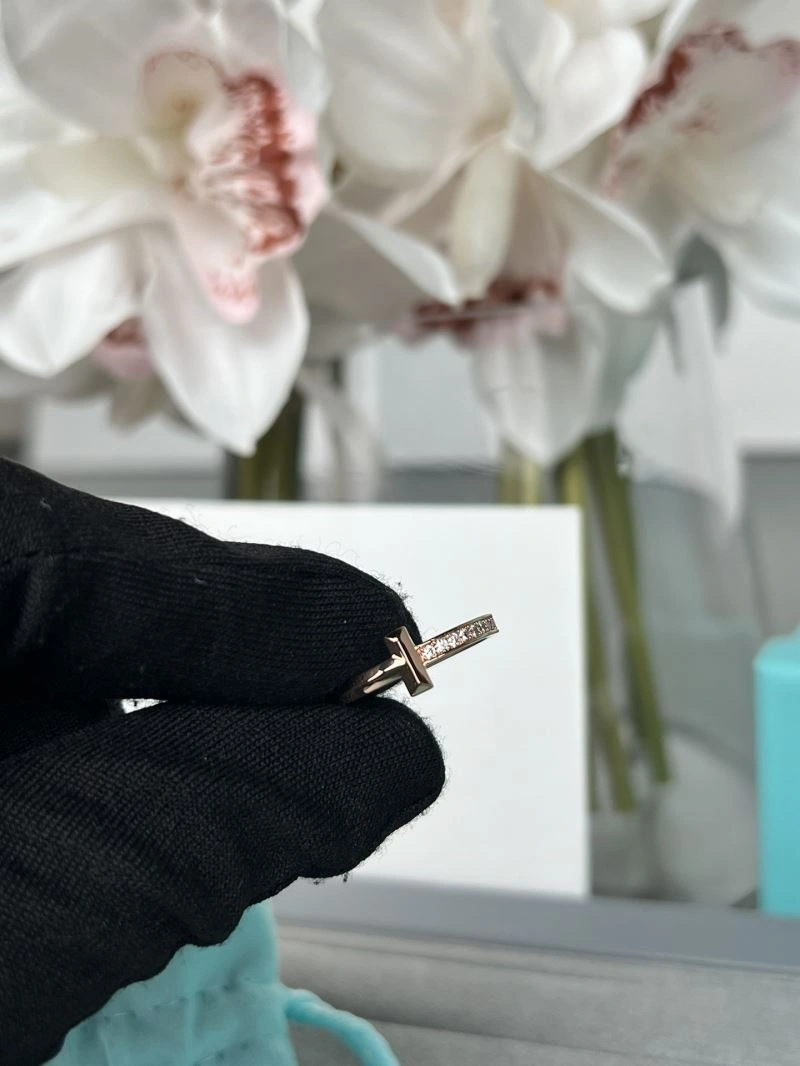 Brand-authenticated Tiffany Rings