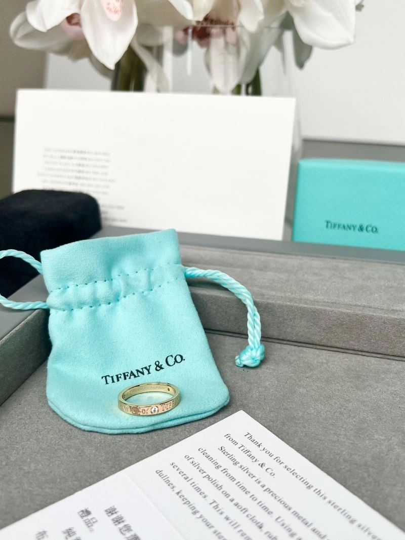 Top mirror Tiffany Rings