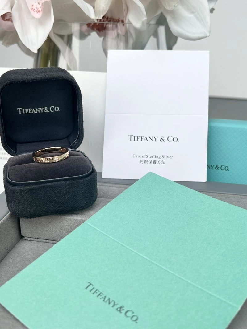 Top mirror Tiffany Rings