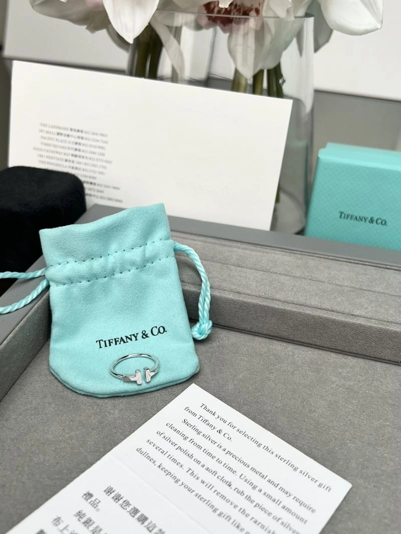 Top mirror Tiffany Rings