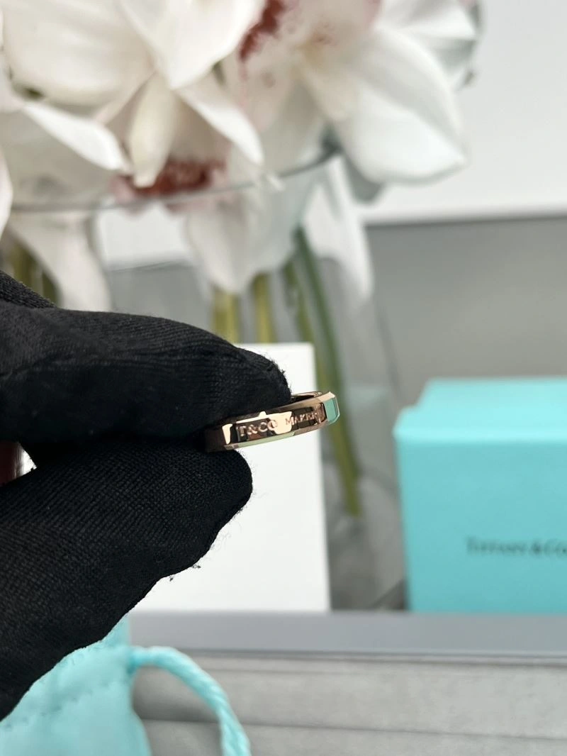 Brand-authenticated Tiffany Rings
