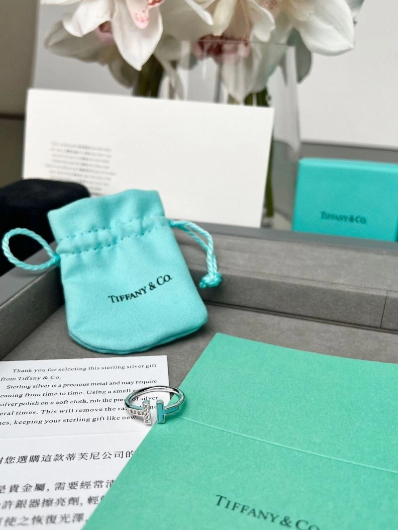 Top mirror Tiffany Rings