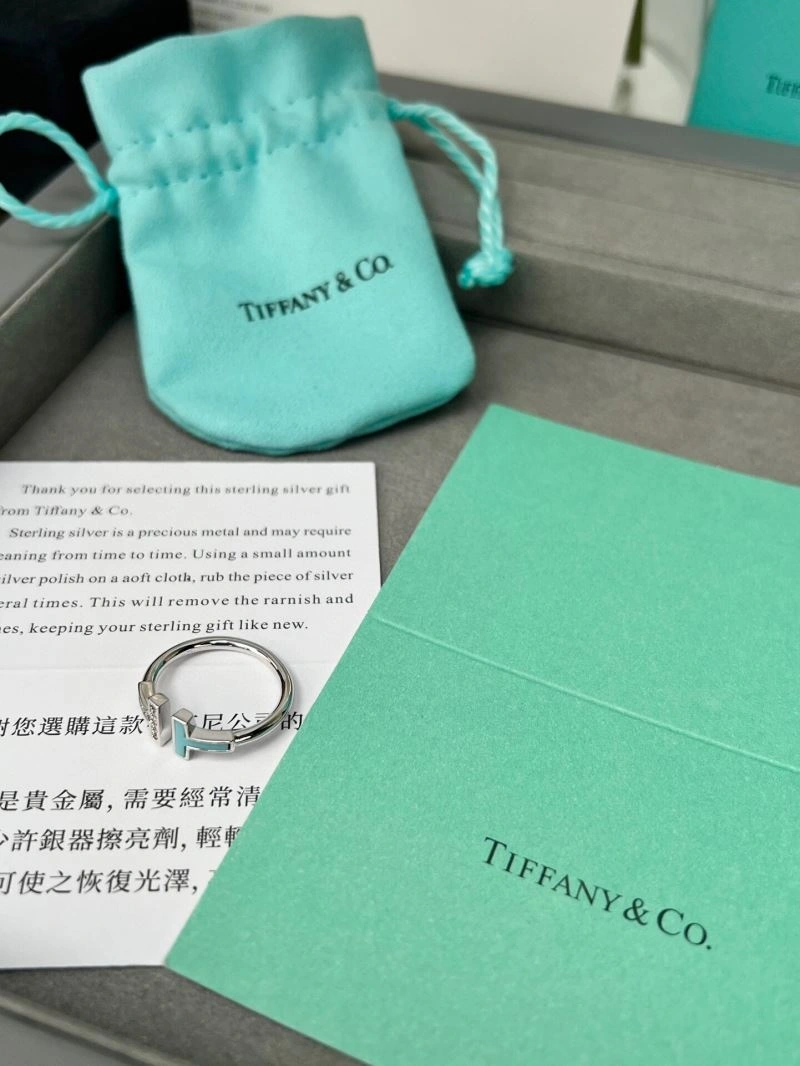 Top mirror Tiffany Rings