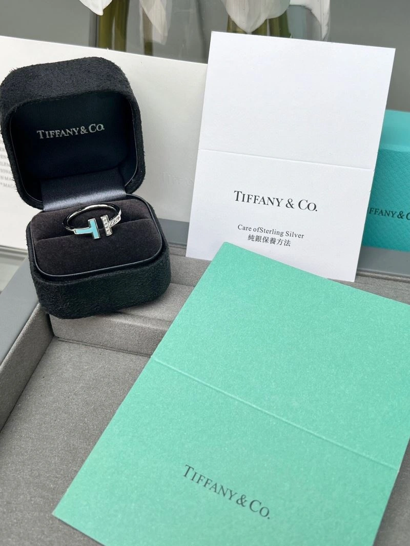 Top mirror Tiffany Rings