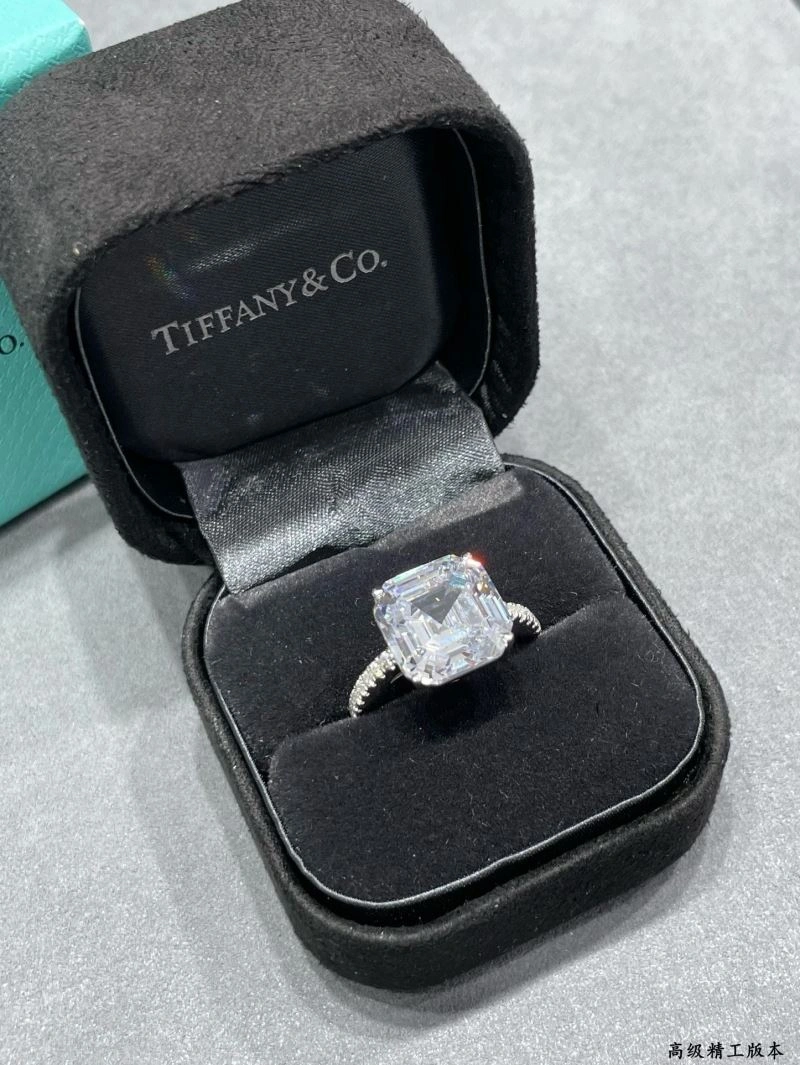 Top mirror Tiffany Rings