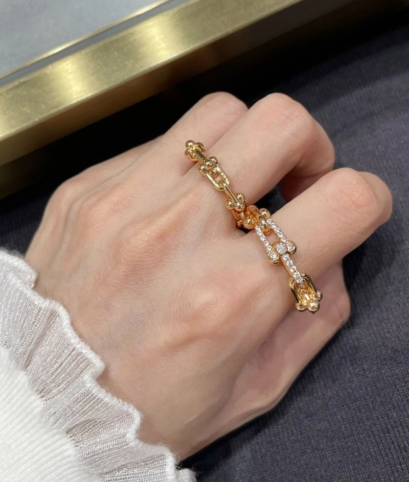 Brand-authenticated Tiffany Rings