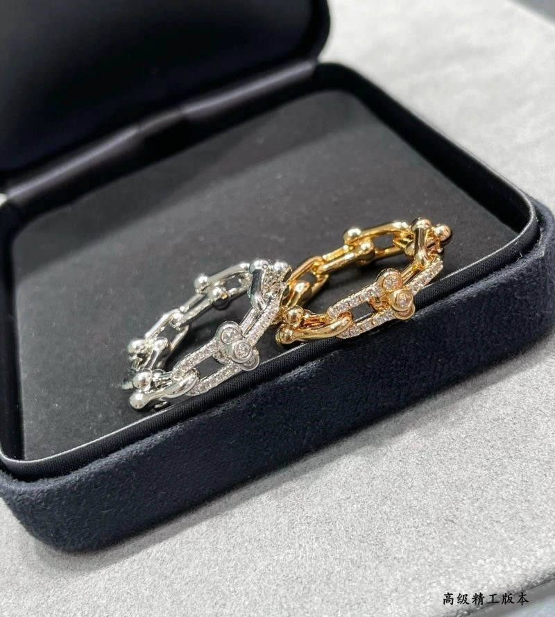 Brand-authenticated Tiffany Rings