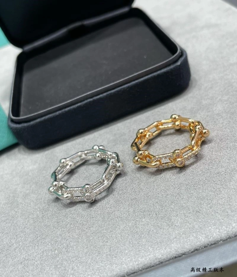 Brand-authenticated Tiffany Rings