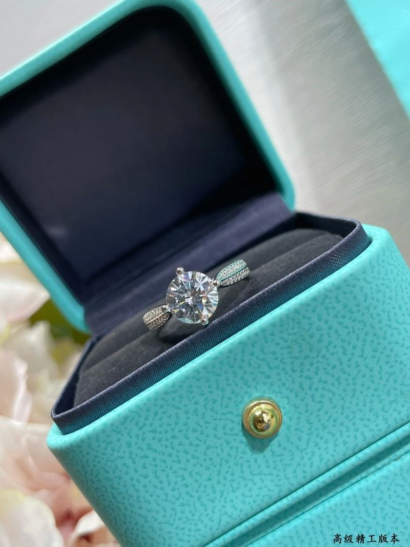 Brand-authenticated Tiffany Rings