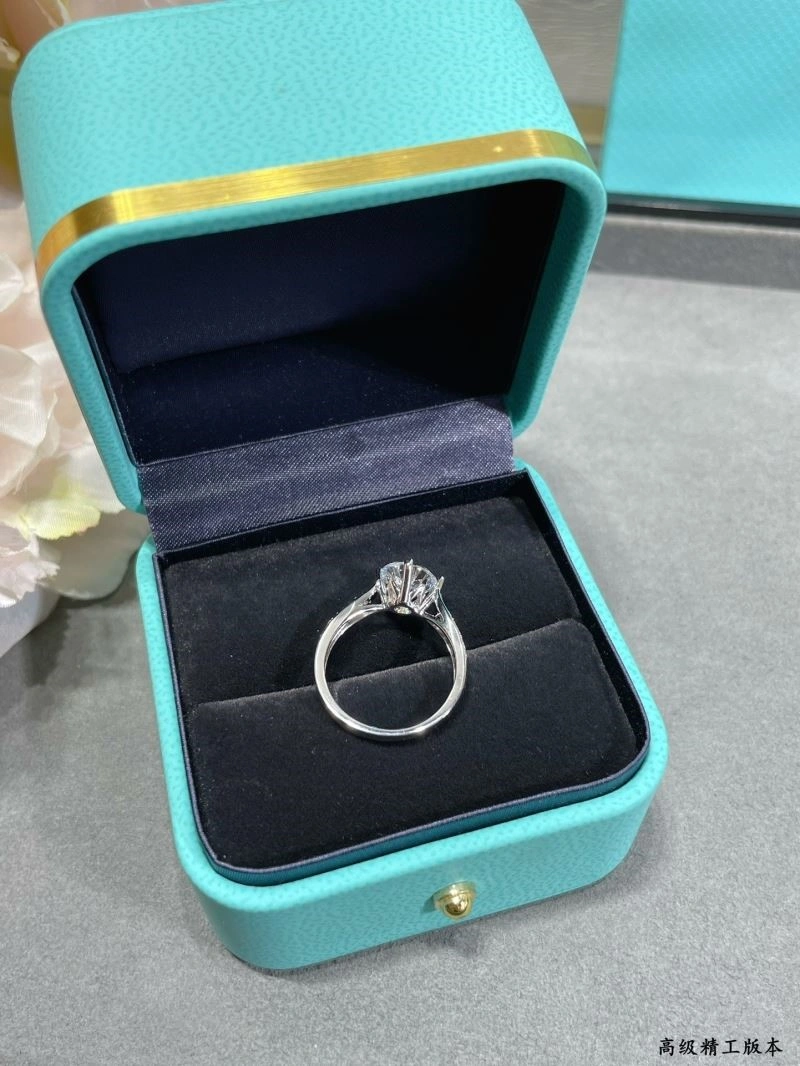 Brand-authenticated Tiffany Rings
