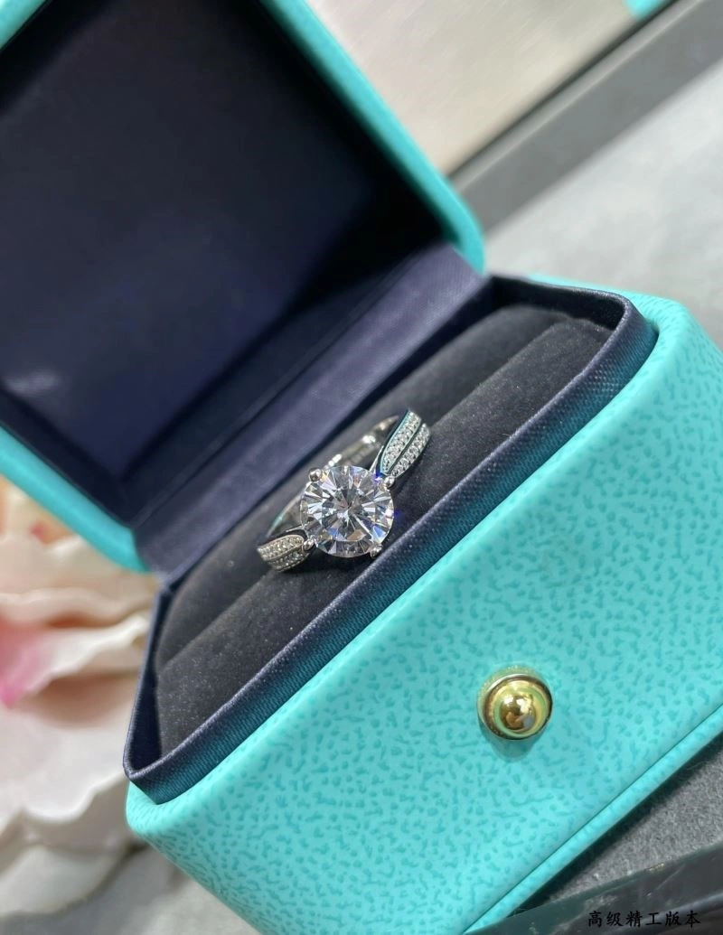 Brand-authenticated Tiffany Rings
