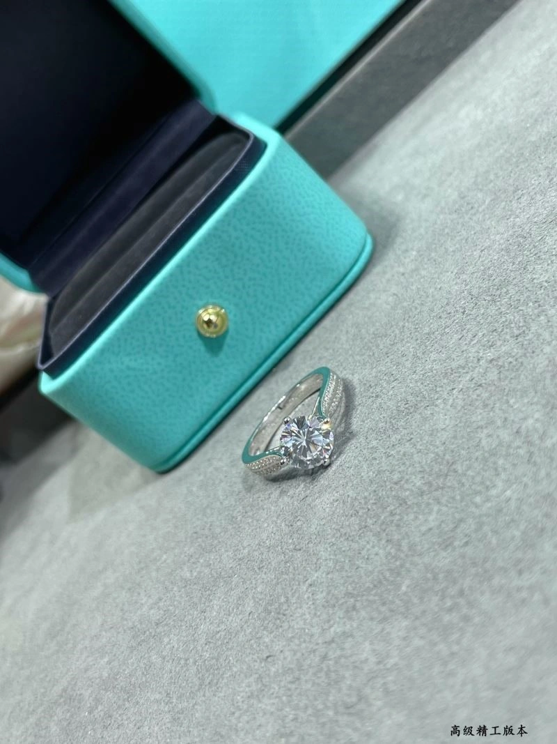Brand-authenticated Tiffany Rings
