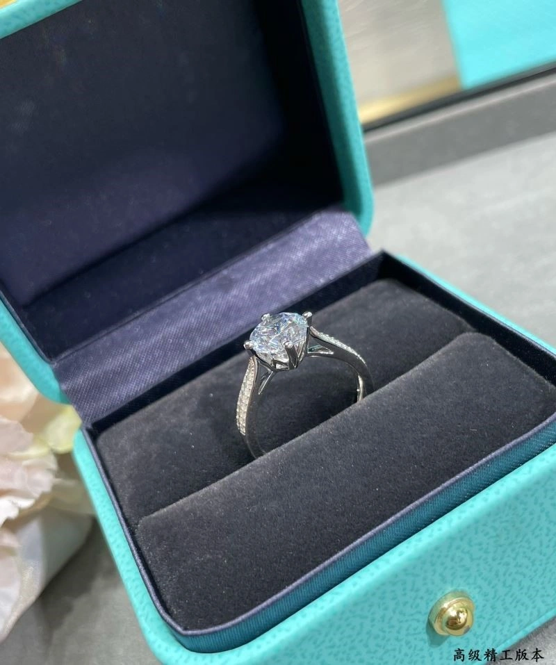 Brand-authenticated Tiffany Rings