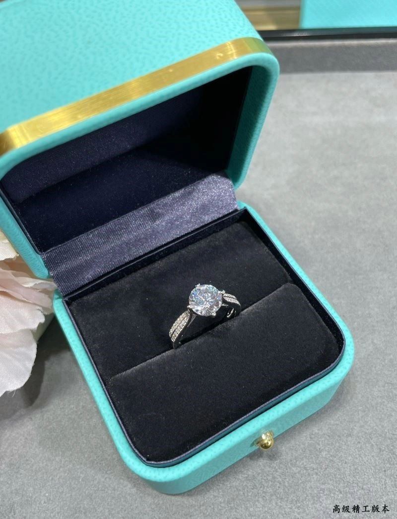 Brand-authenticated Tiffany Rings