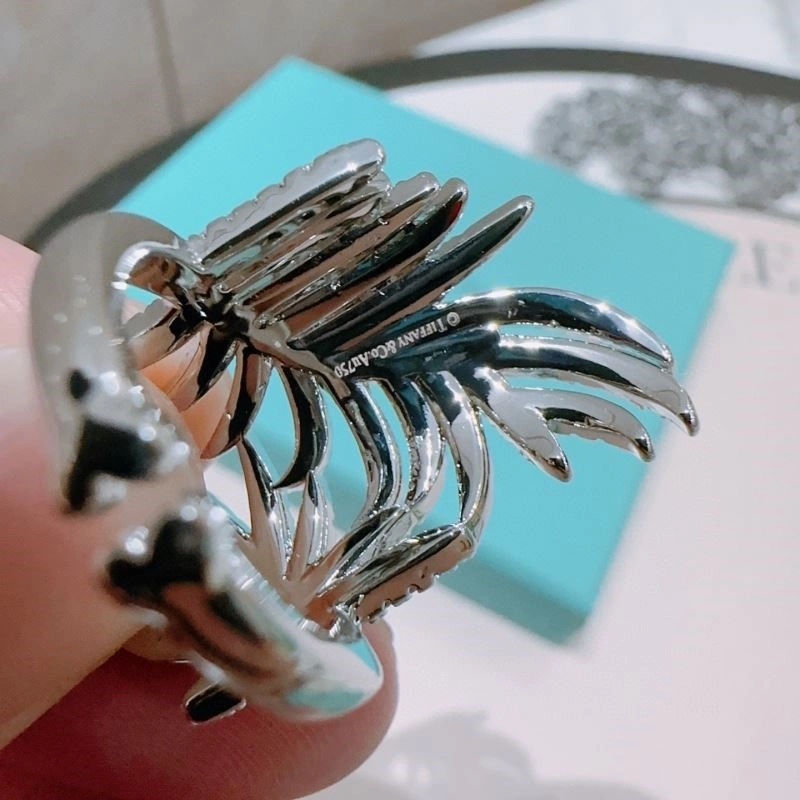 Top mirror Tiffany Rings