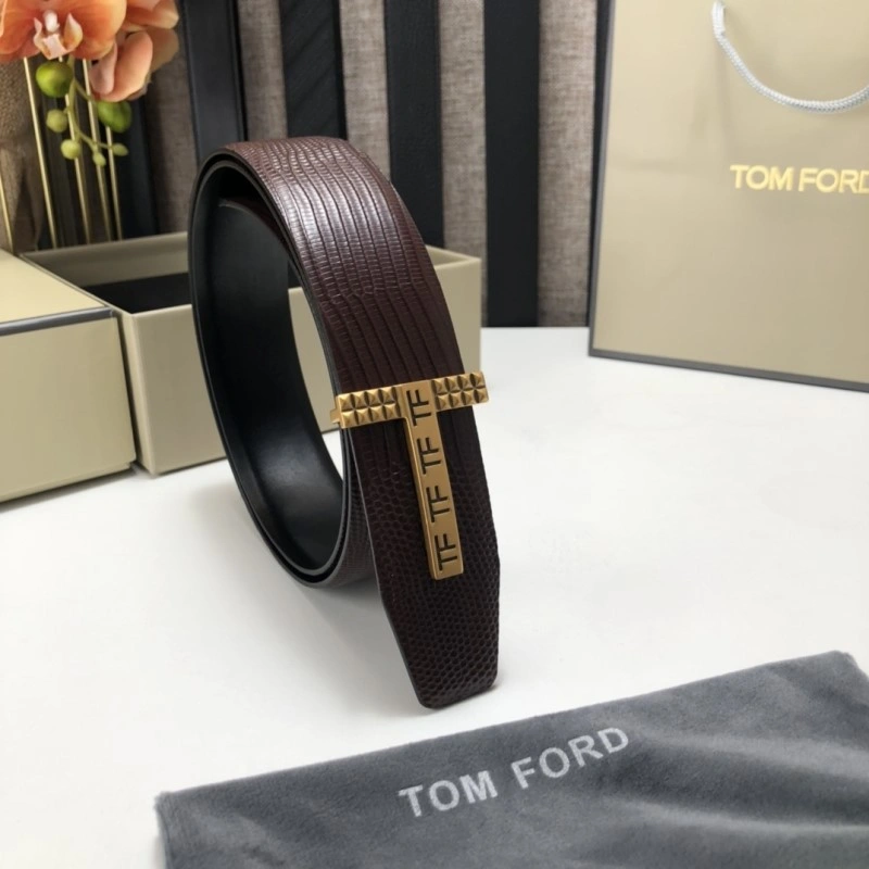 Brand-authenticated Tom Ford Belts