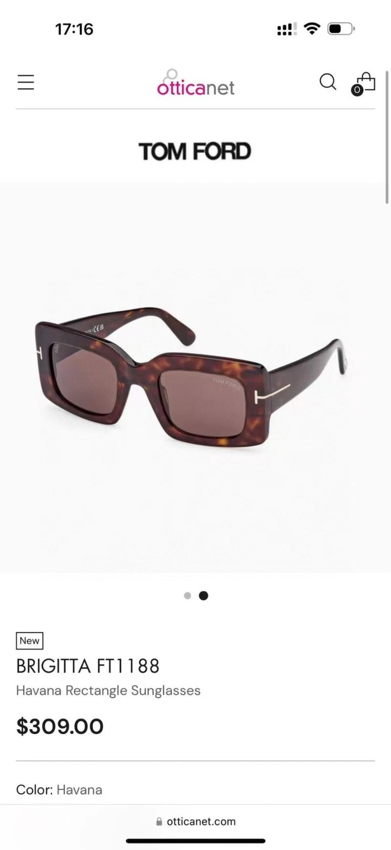 Factory-made Tom Ford Sunglasses