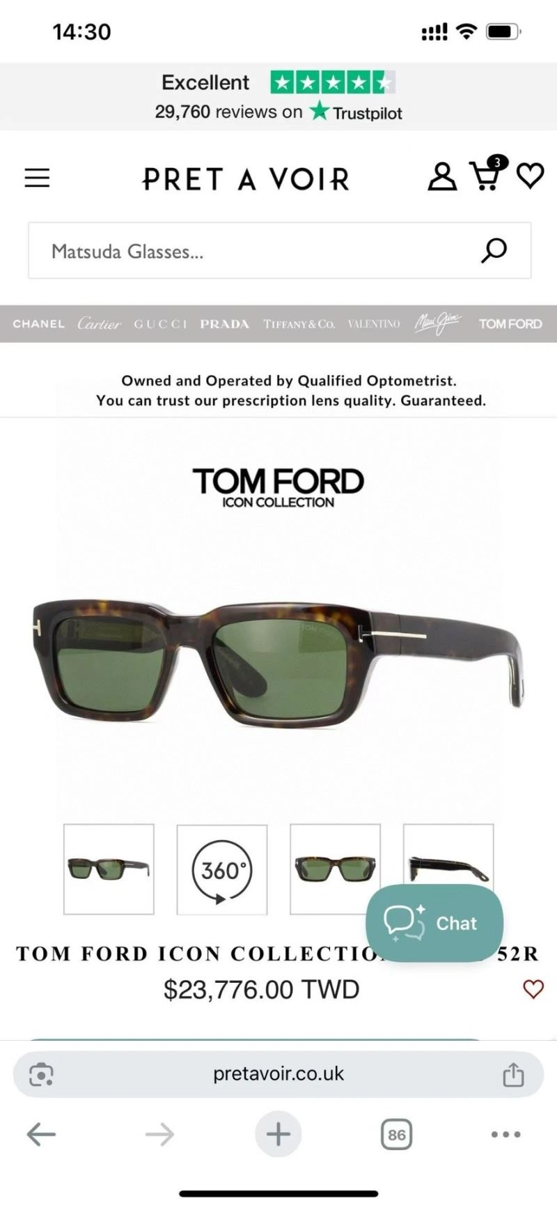 Tom Ford Sunglasses