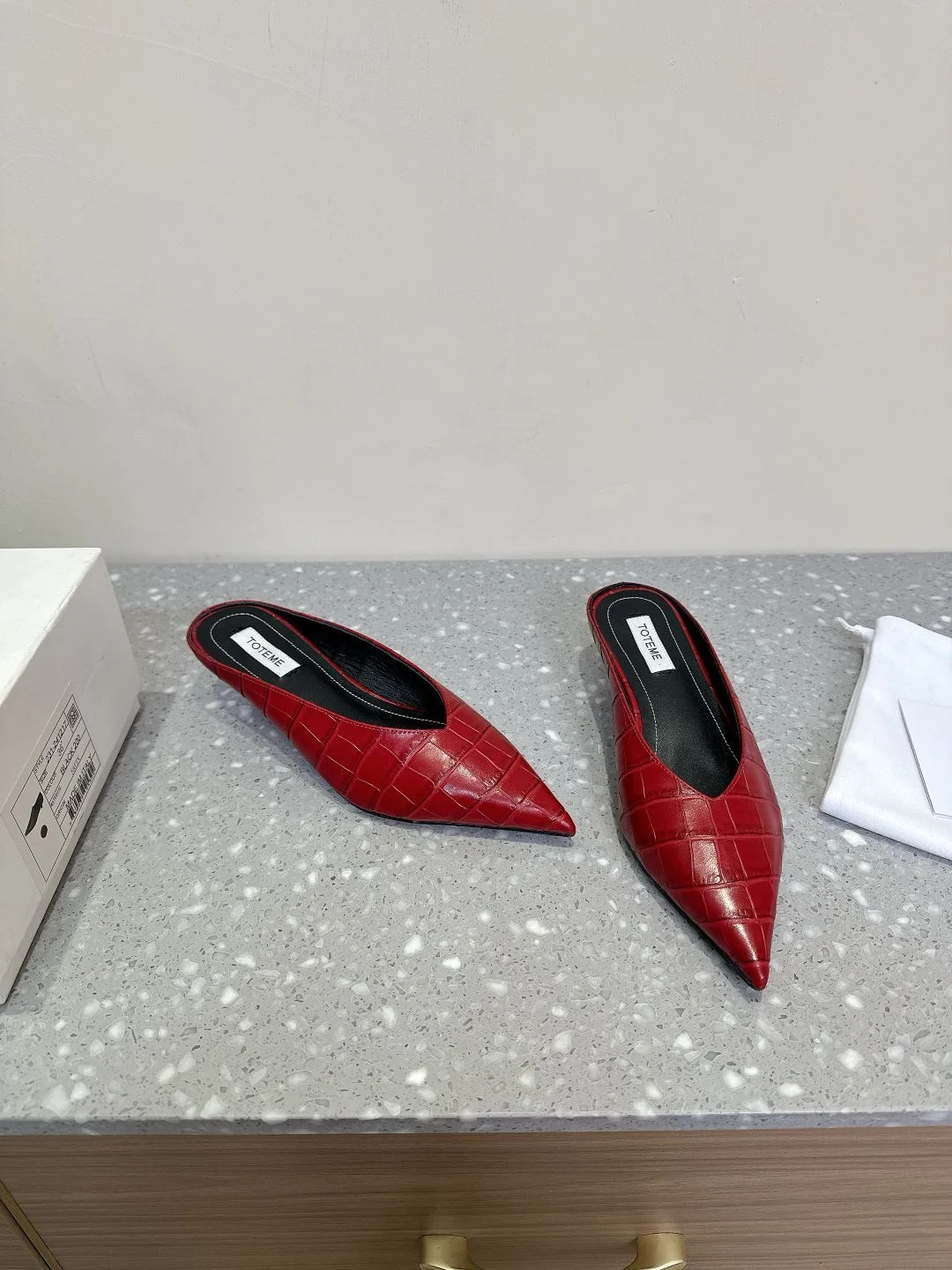 Mirror quality Toteme Sandals