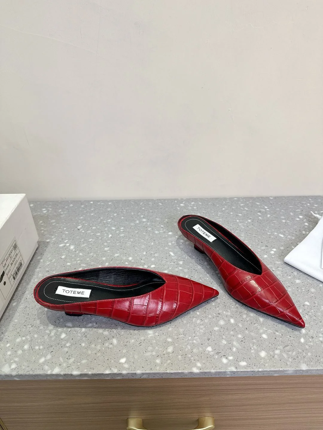 Mirror quality Toteme Sandals