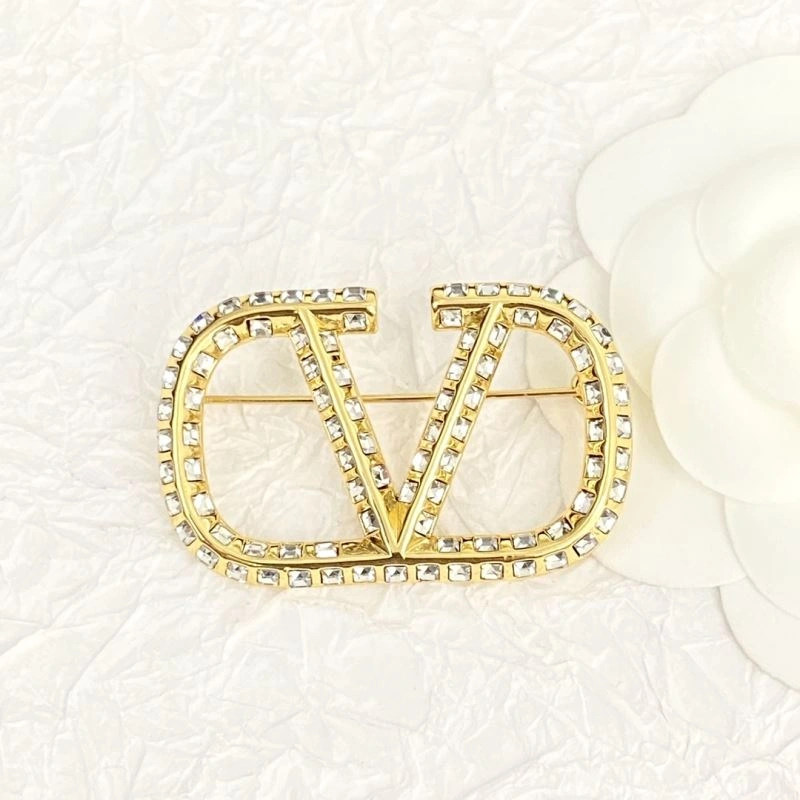 Factory-made Valentino Brooches