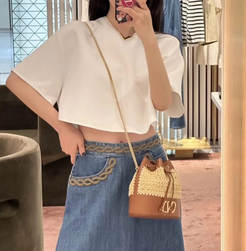 Real Valentino Bucket Bags