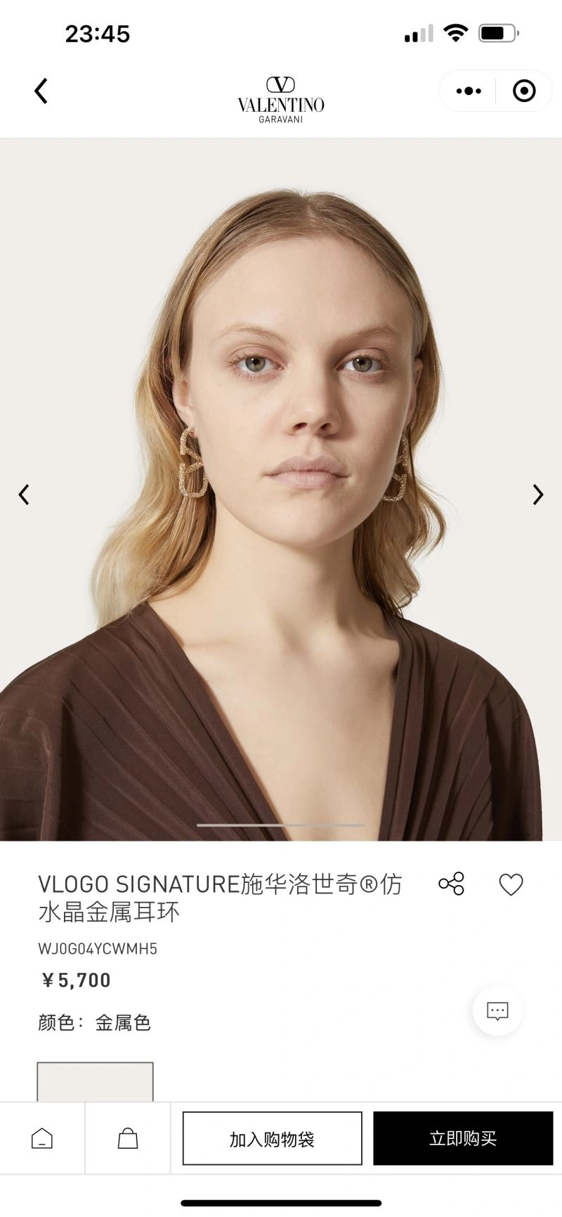 Valentino Earrings