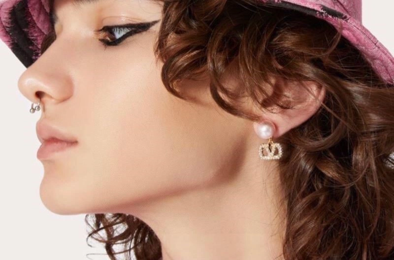 Brand-authenticated Valentino Earrings