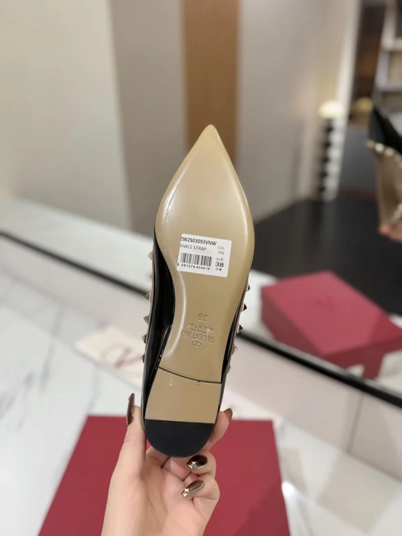 Brand-authenticated Valentino Flat Shoes