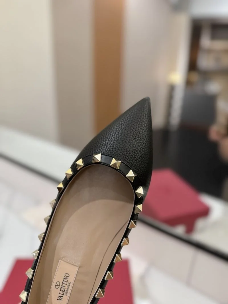 Precise copy Valentino Flat Shoes