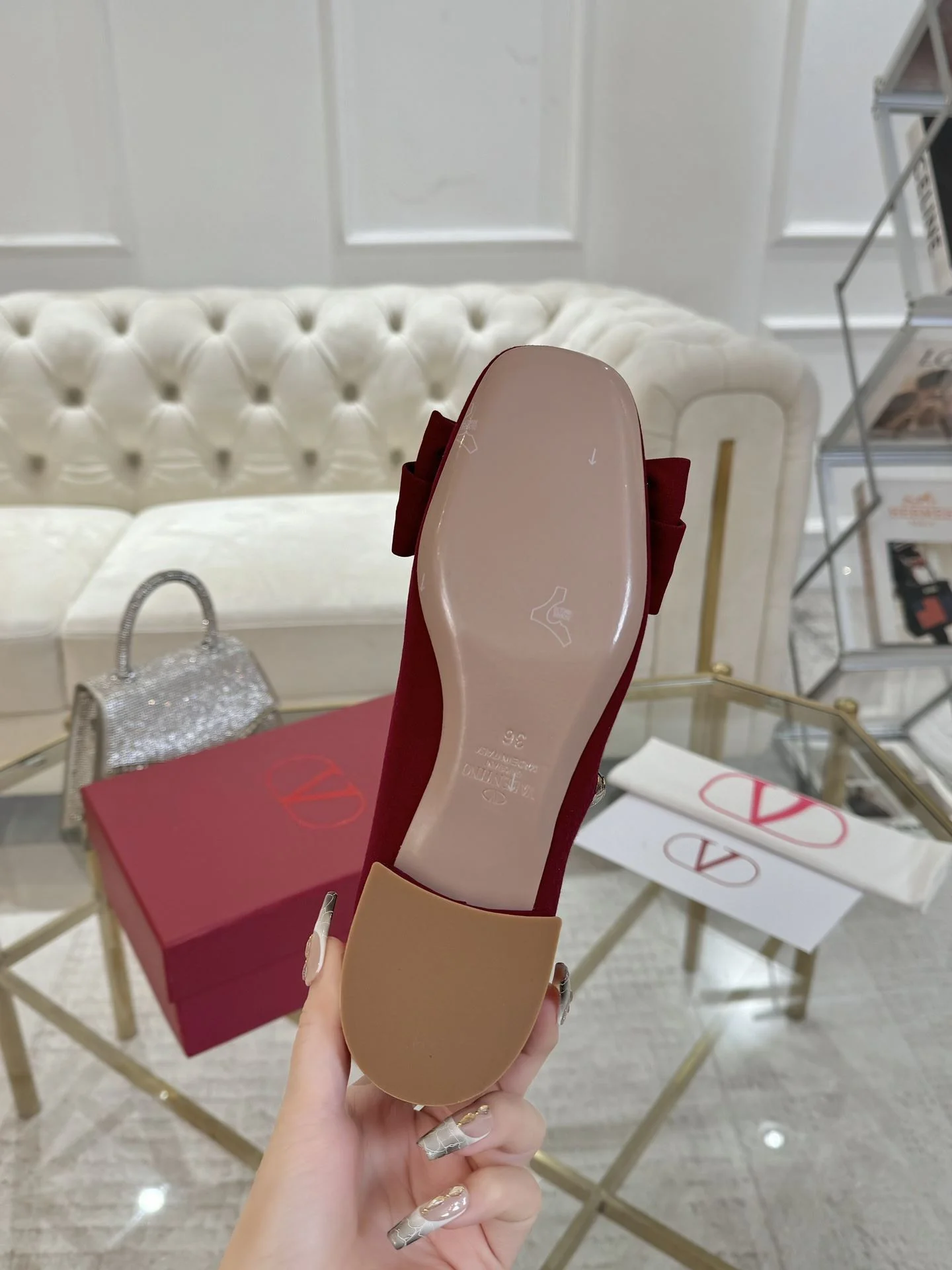 Genuine Valentino Flat Shoes
