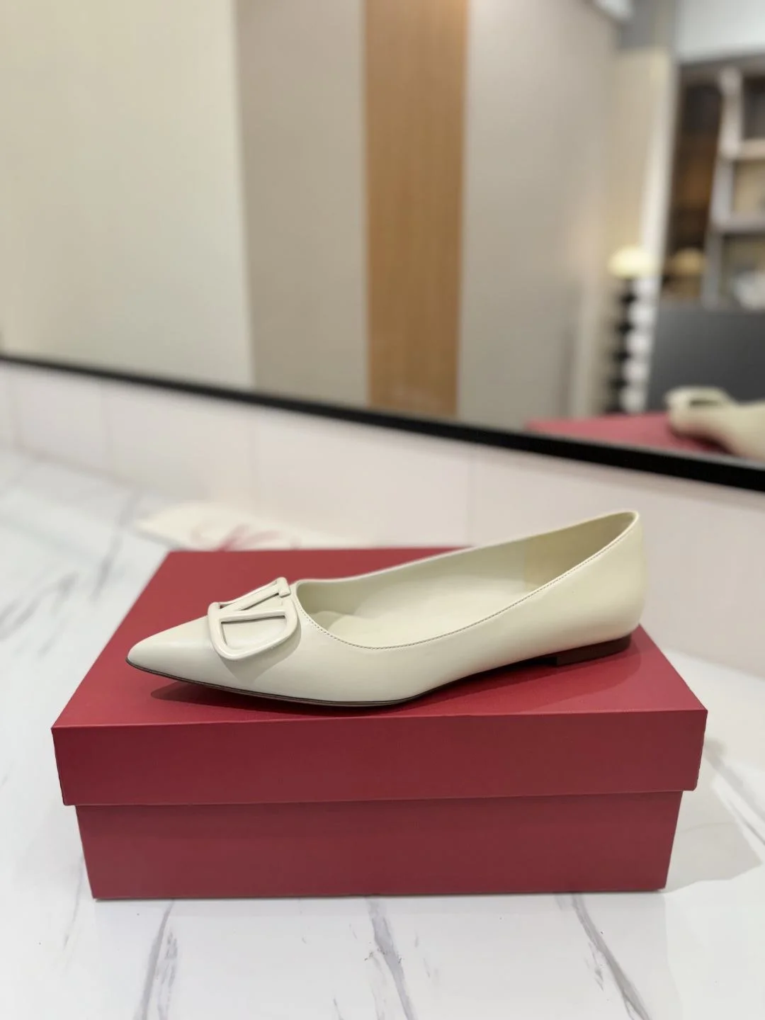 Real Valentino Flat Shoes