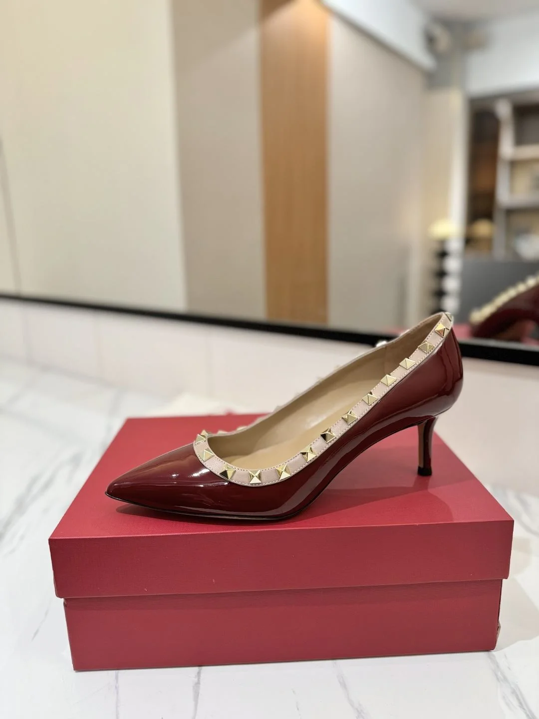 Precise copy Valentino Heeled Shoes