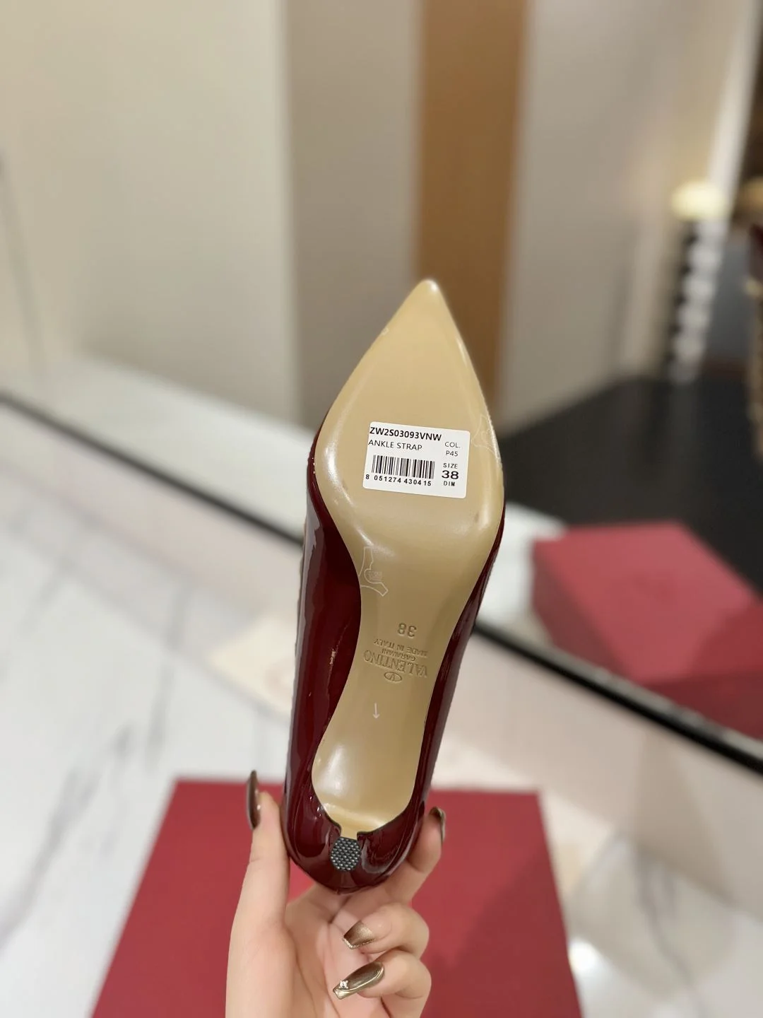 Precise copy Valentino Heeled Shoes
