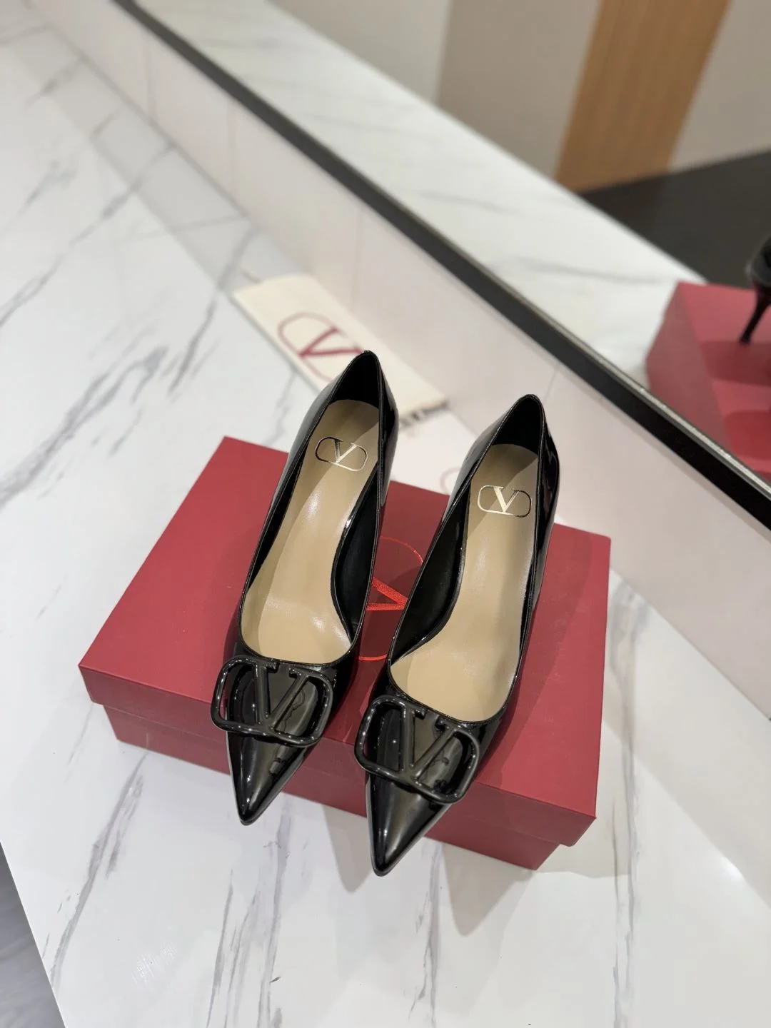 Top mirror Valentino Heeled Shoes