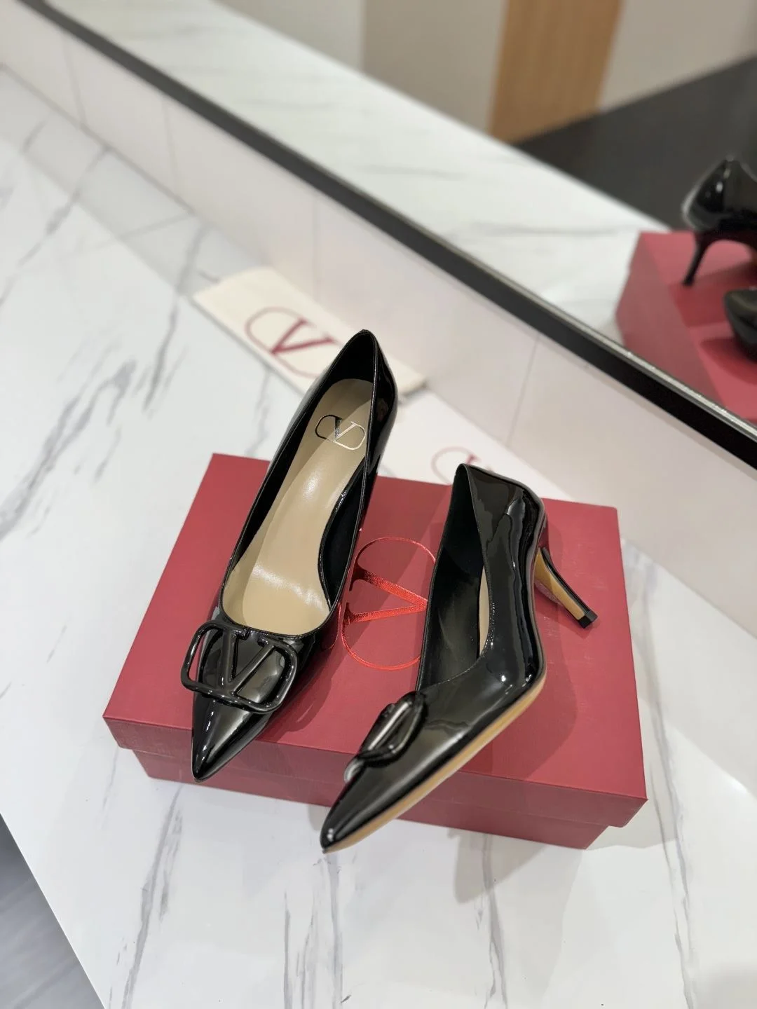 Top mirror Valentino Heeled Shoes