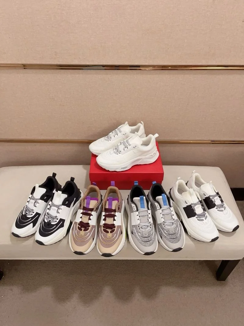 Brand-authenticated Valentino Rockrunner Shoes