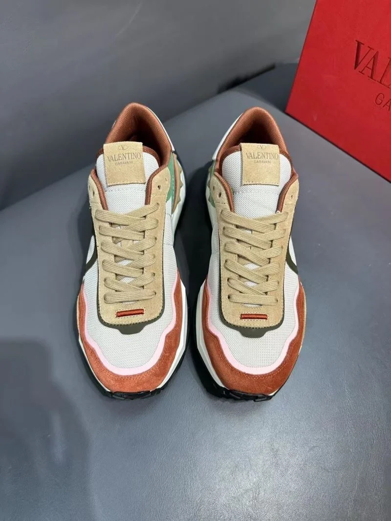 Brand-authenticated Valentino Rockrunner Shoes