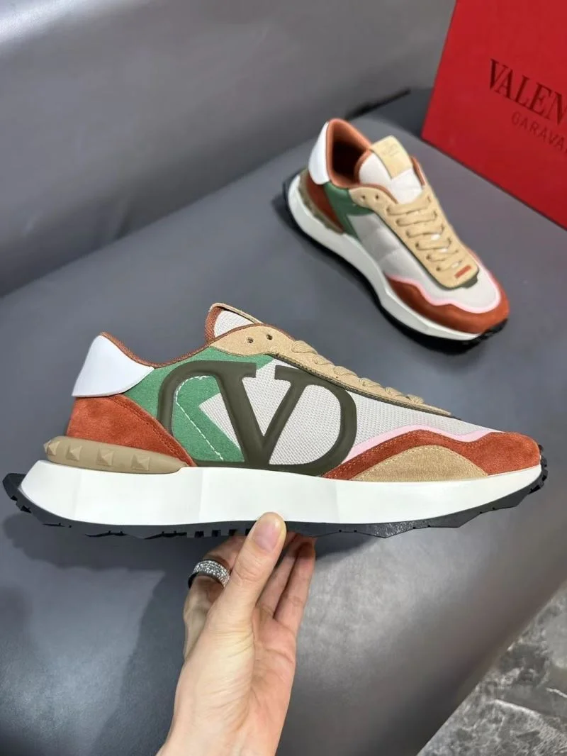 Brand-authenticated Valentino Rockrunner Shoes