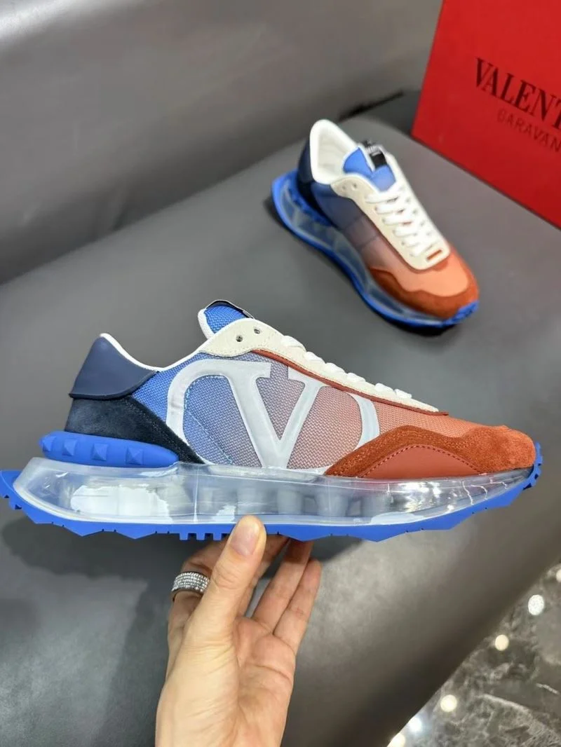 Brand-authenticated Valentino Rockrunner Shoes